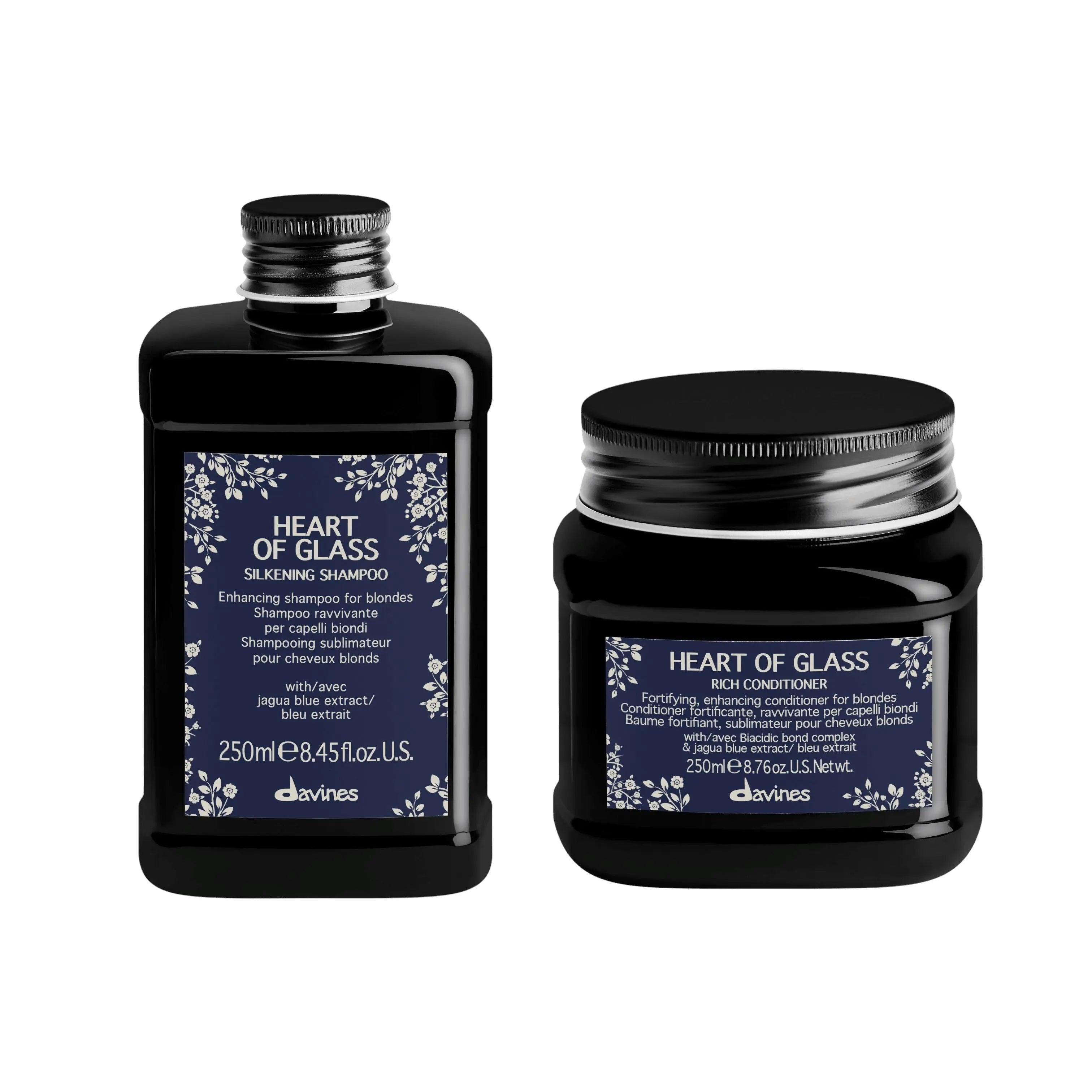 Davines Heart of Glass Shampoo and Conditioner 250 mlDuo